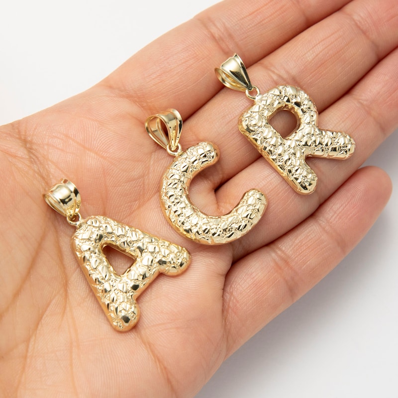 Initial Charm - Etsy