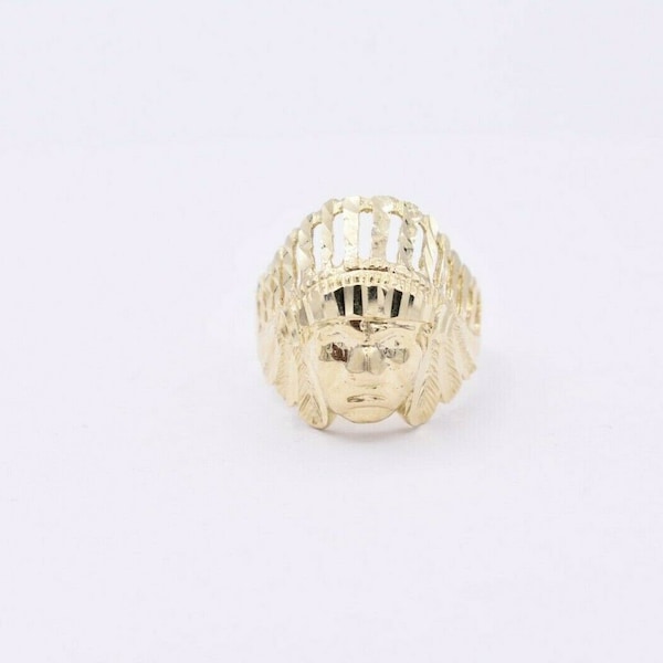 Indian Chief Ring - Etsy