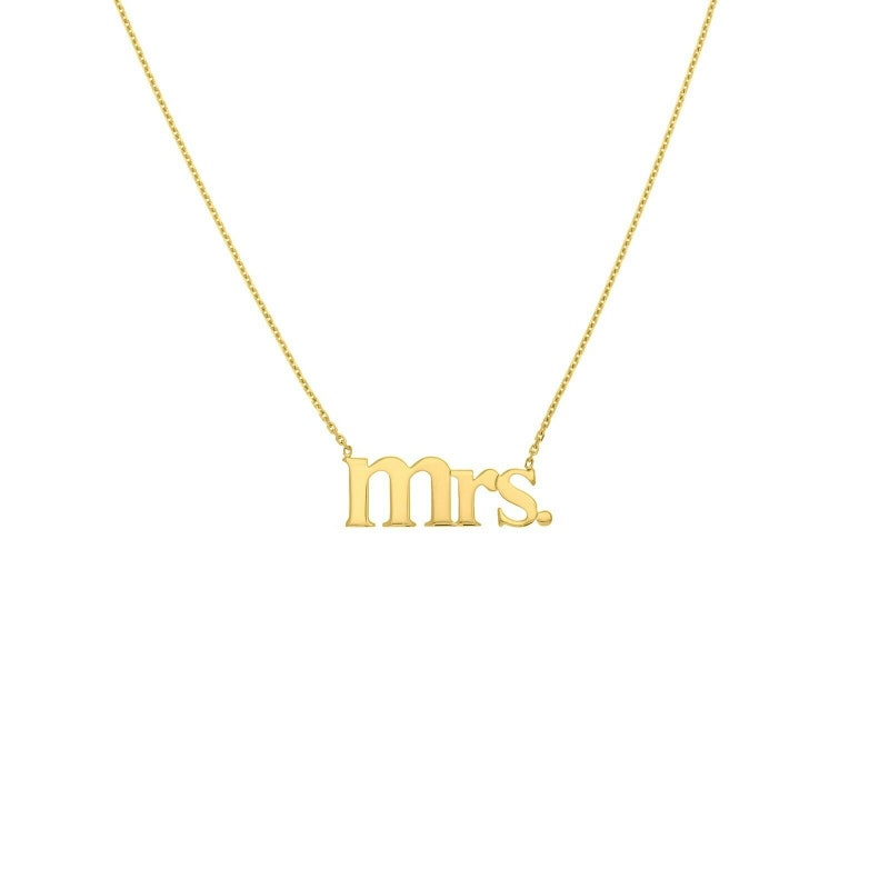 Mrs Necklace - Etsy