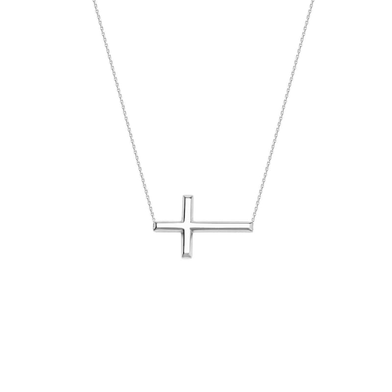 Sideways Cross - Etsy