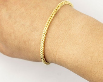 10k Gold Bracelet - Etsy