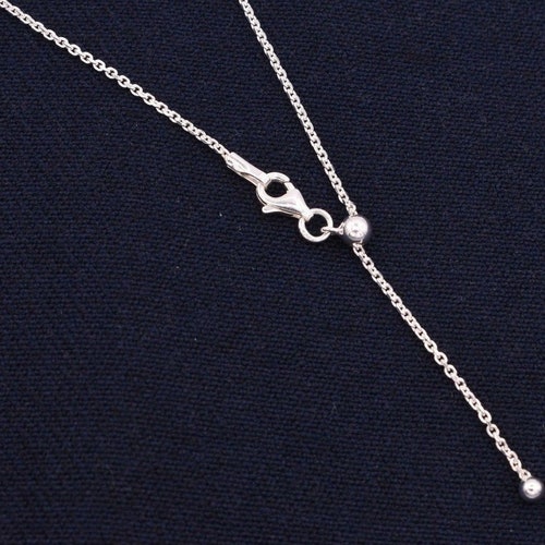 925 Sterling Silver Adjustable 1.2mm BOX Chain Necklace - Etsy