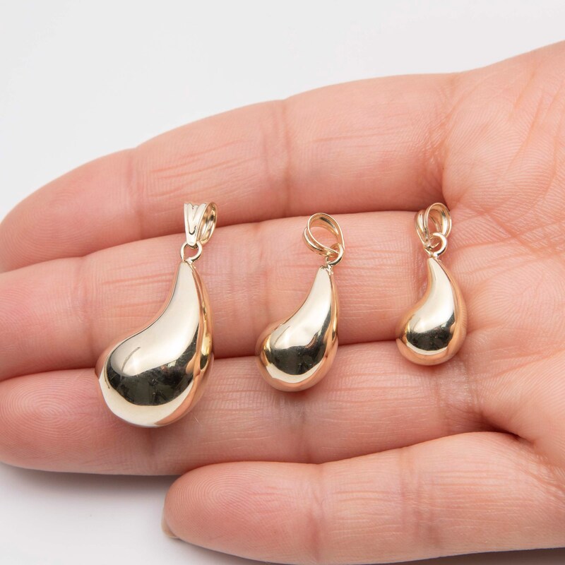 Teardrop Pendant - Etsy