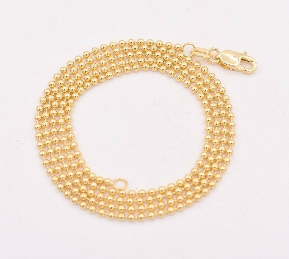 14k S Y Gold R All S P Bead Ball C B C $85.89 ssvq.org