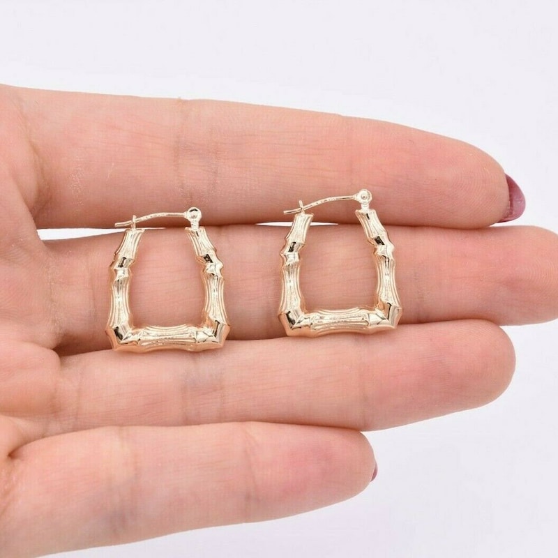 Bamboo Earrings - Etsy