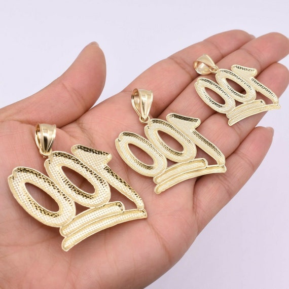 100 emoji diamond pendant store