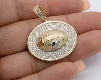 Raiders Gold Pendant - Etsy