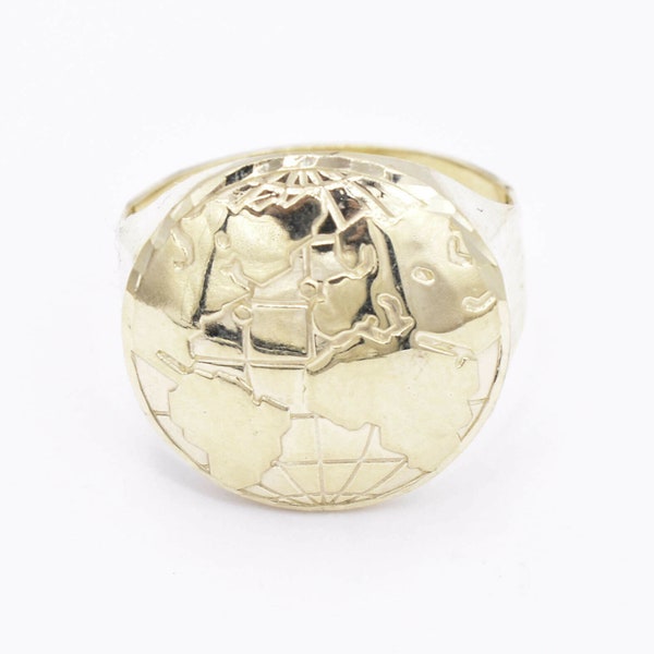 Globe Ring - Etsy