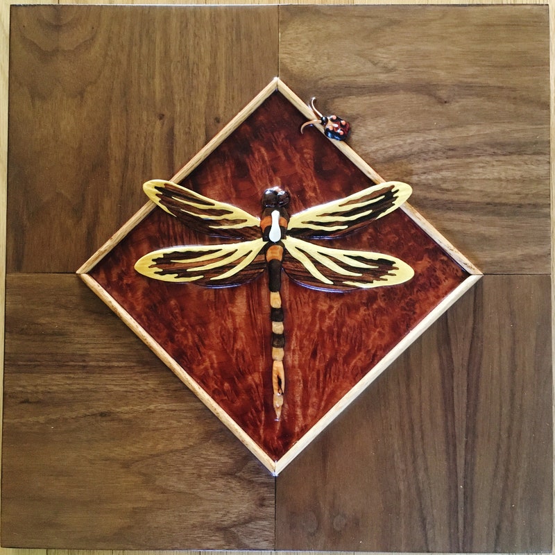 Dragonfly Wood Carving - Etsy