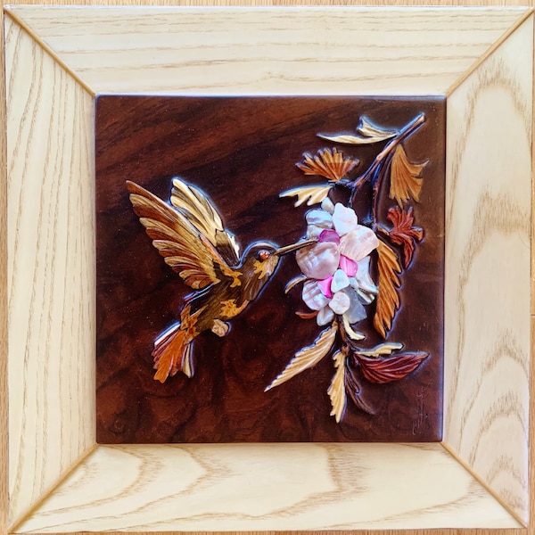 Wood Inlay Picture - Etsy