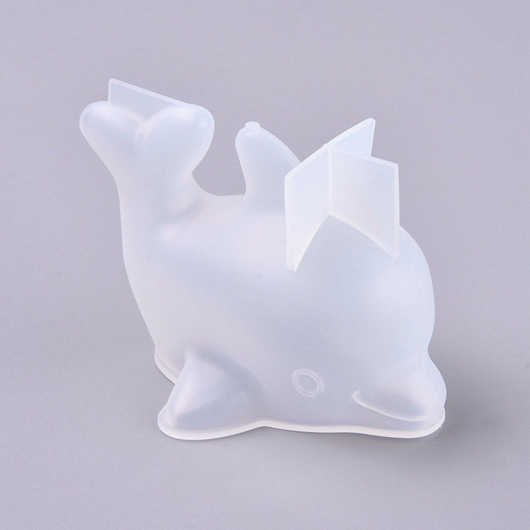 Silicone Mold Dolphin 3D Figure Resin Concrete DIY - Etsy