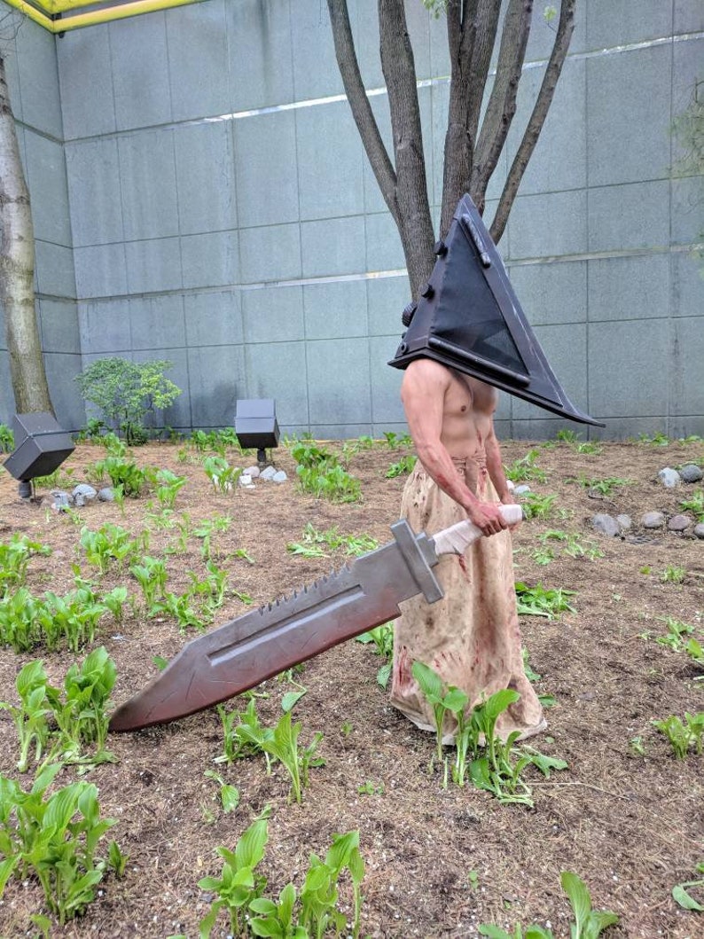 Pyramid Head's Head template / Blueprint - Etsy