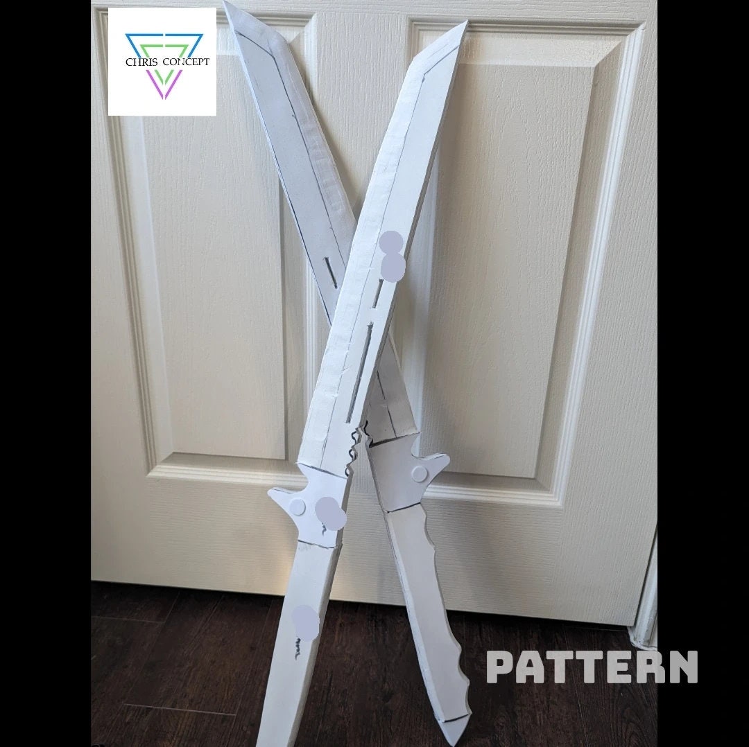 Dual Swords No.8 PDF / Pattern - Etsy