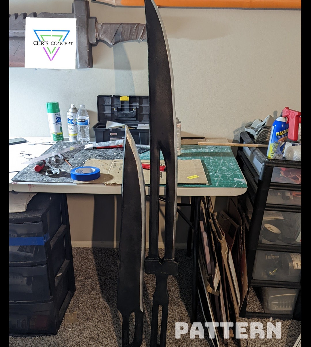 Dual Wield Swords PDF / Pattern - Etsy