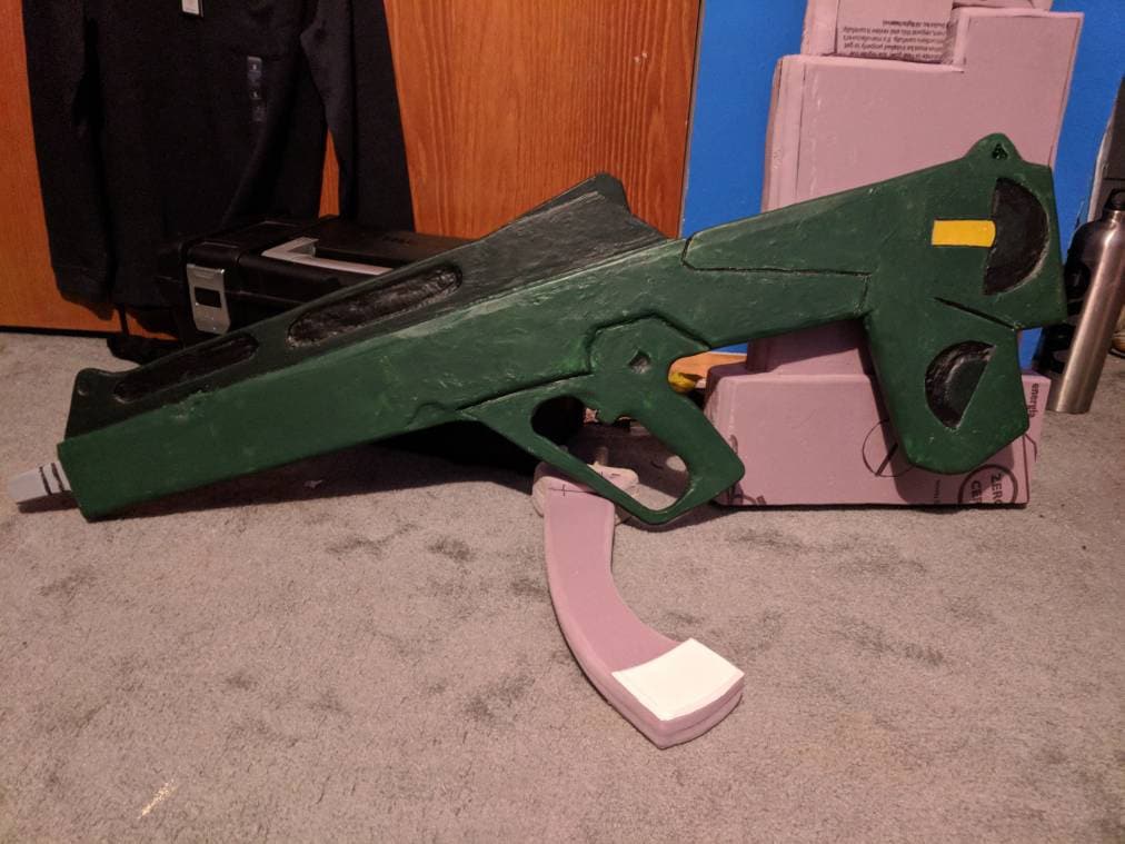 Pallet Rifle Cosplay PDF Pattern Blueprint neon Genesis - Etsy