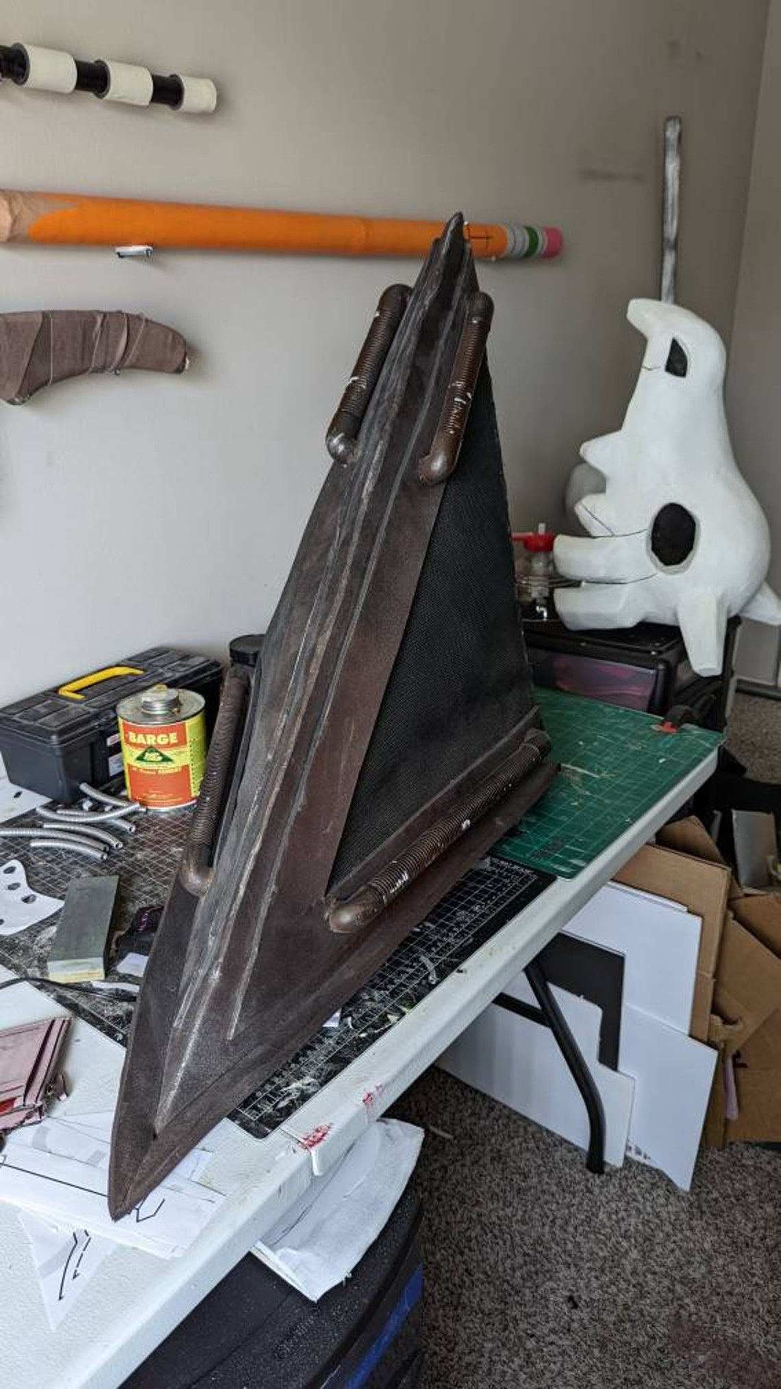 Pyramid Head's Head template / Blueprint - Etsy