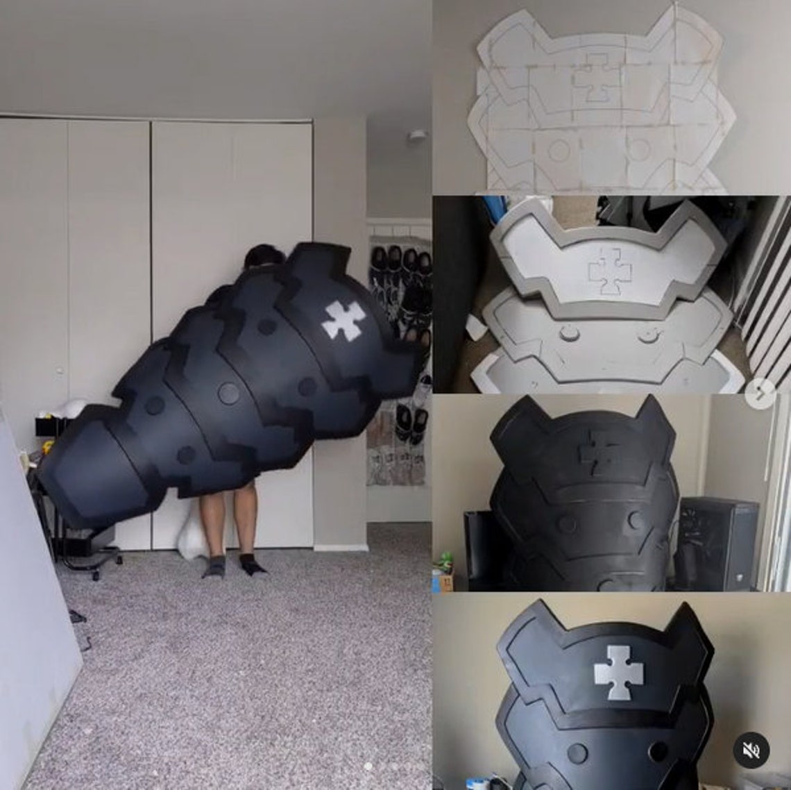 Captain Obi's Shield PDF Pattern Blueprint enen No | Etsy