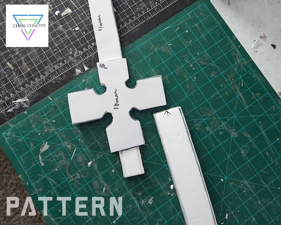 Arthur's Excalibur PDF Pattern Blueprint enen No - Etsy