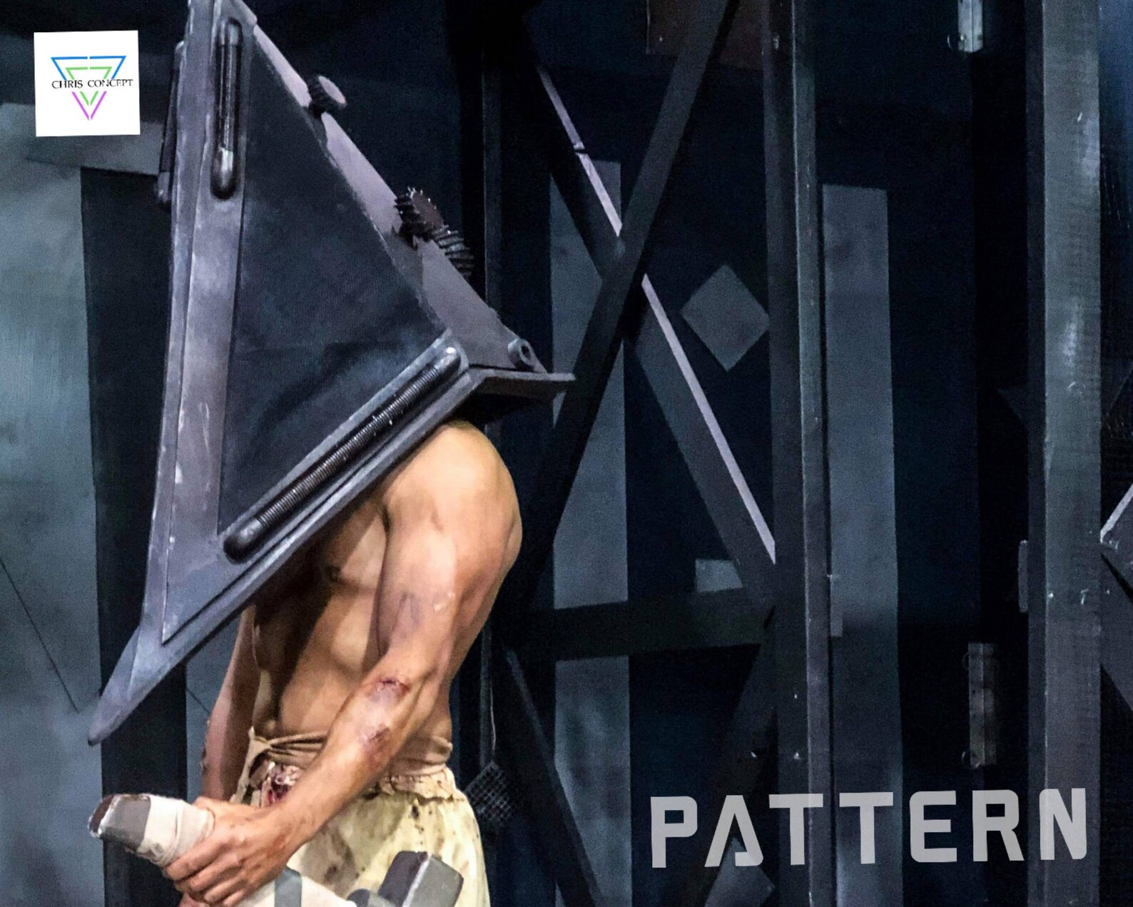Pyramid Head's Head template / Blueprint - Etsy