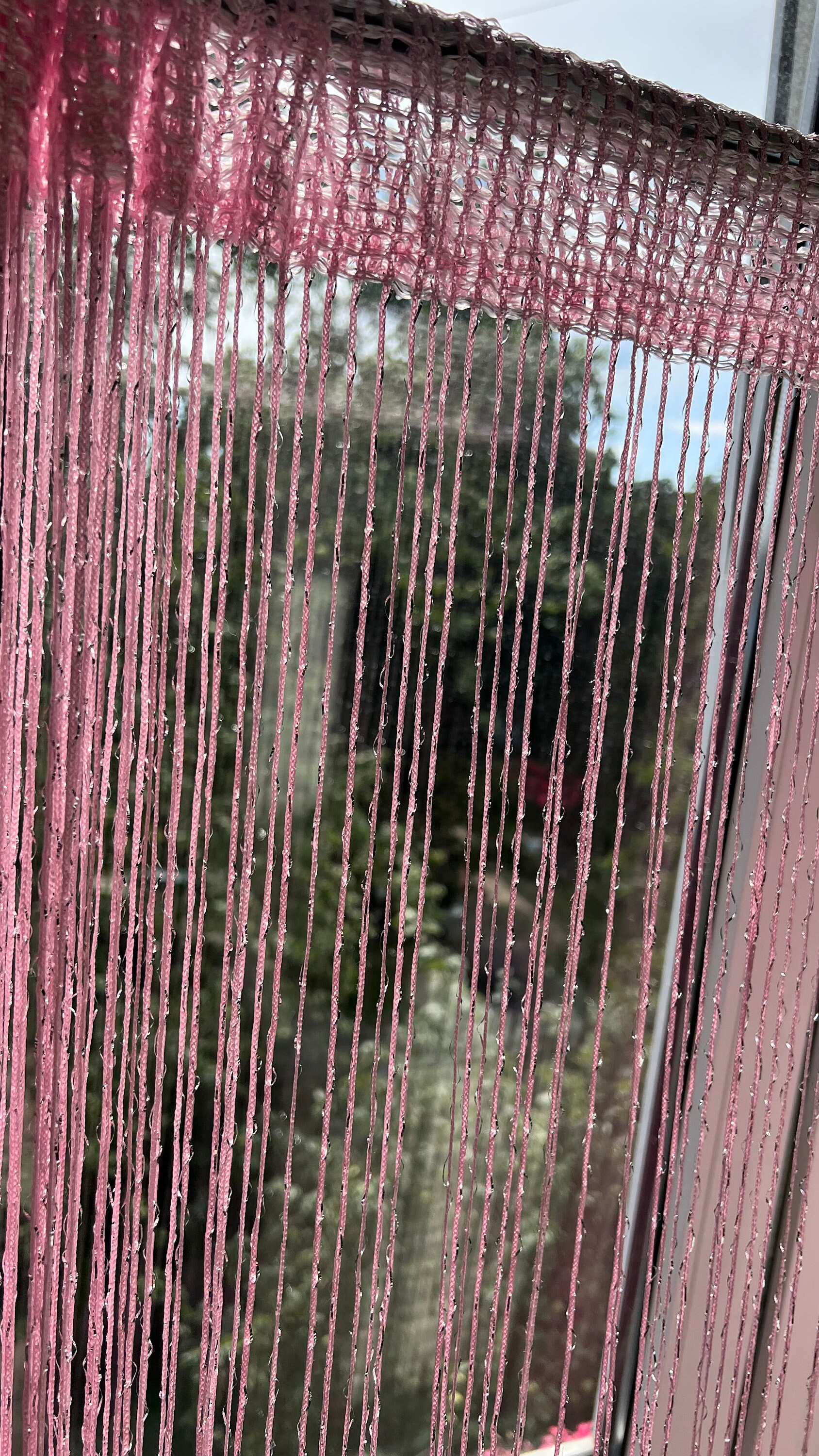 Window Curtain, Thread Curtain, Room Divider, Sheer Curtains, Door ...