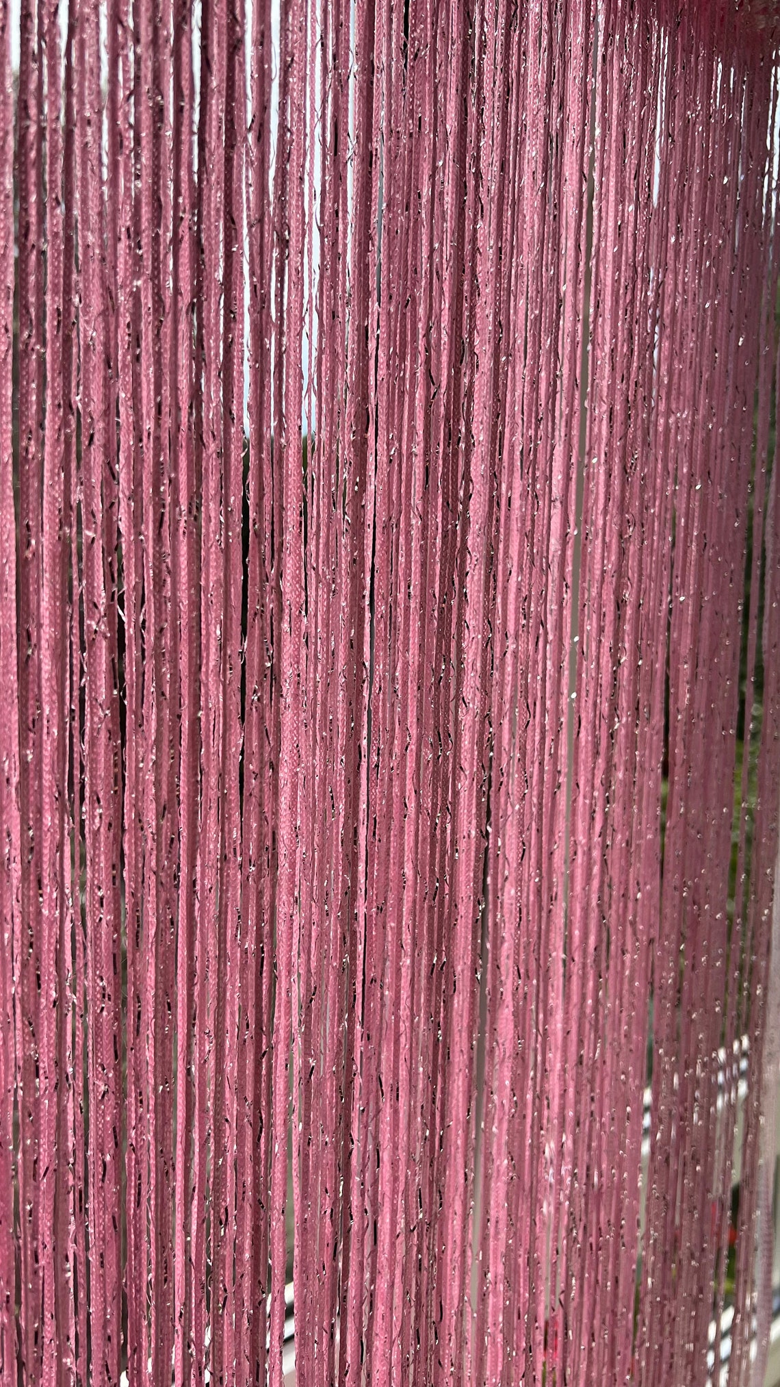 Window Curtain, Thread Curtain, Room Divider, Sheer Curtains, Door ...