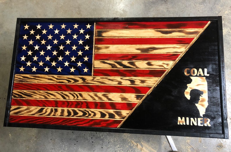 Coal Miner Flag - Etsy