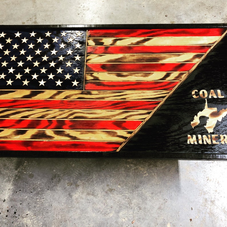 Coal Miner Flag - Etsy Canada