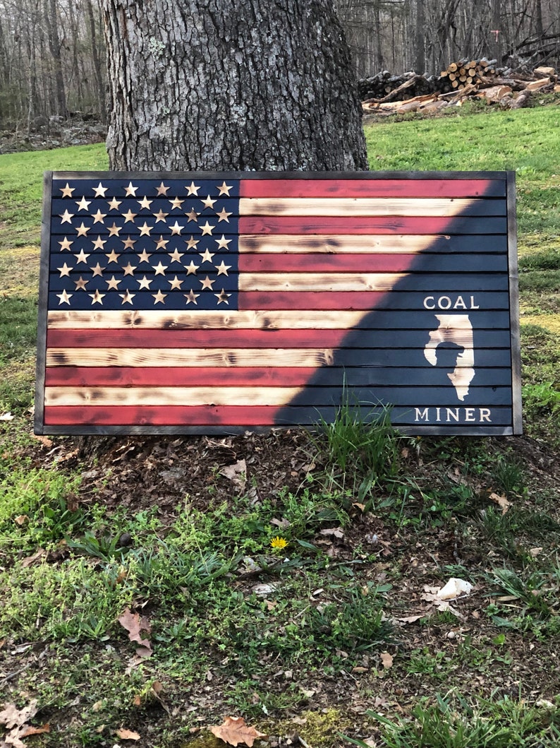 Coal Miner Flag - Etsy