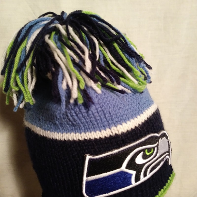 Seattle Seahawks Hat - Etsy