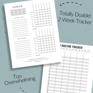 Printable Habit Tracker: Flylady Checklist (digital Download) - Etsy