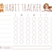 5 Editable Habit Tracker Printable, Habit Trackers, Chore Charts ...