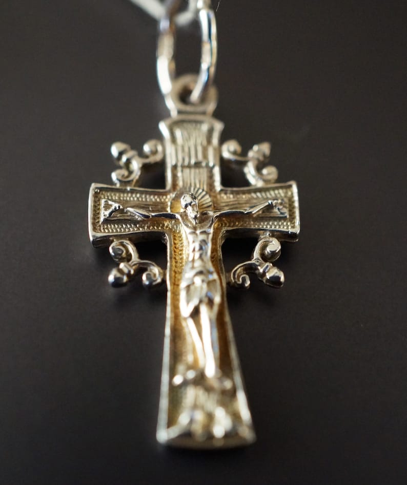 Silver Byzantine Orthodox Cross # 190 - Etsy