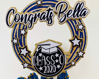 Class of 2020 Cake Topper, Graduation Cake Topper, Congrats Grad Cake ...