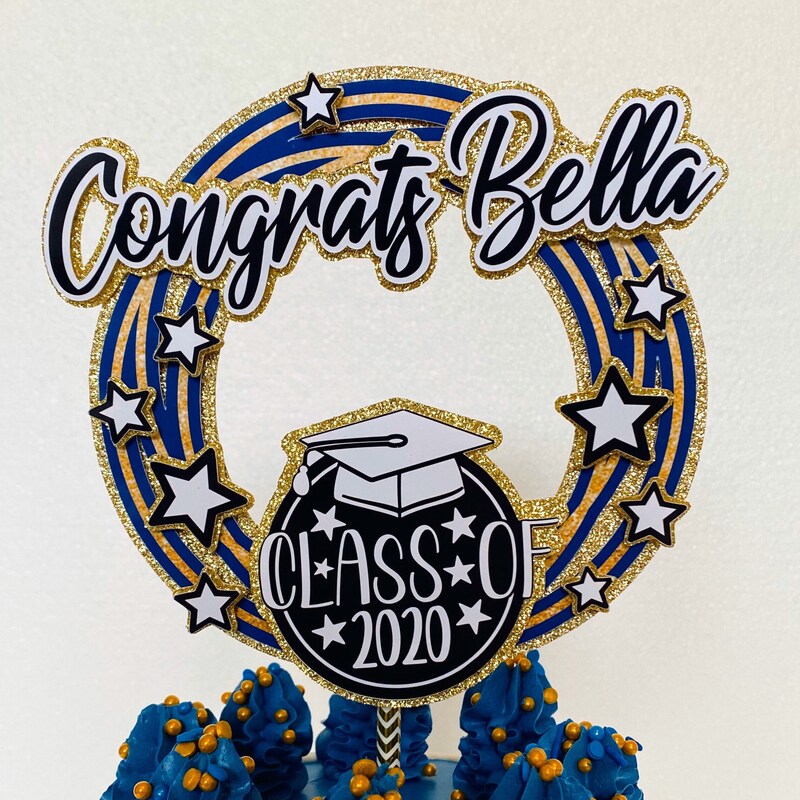2020 Cake Topper - Etsy