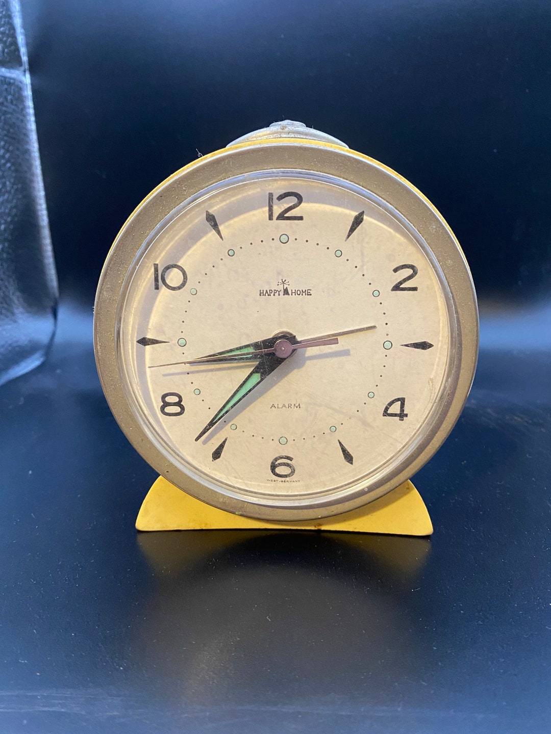 Happy Home Vintage Alarm Clock - Etsy