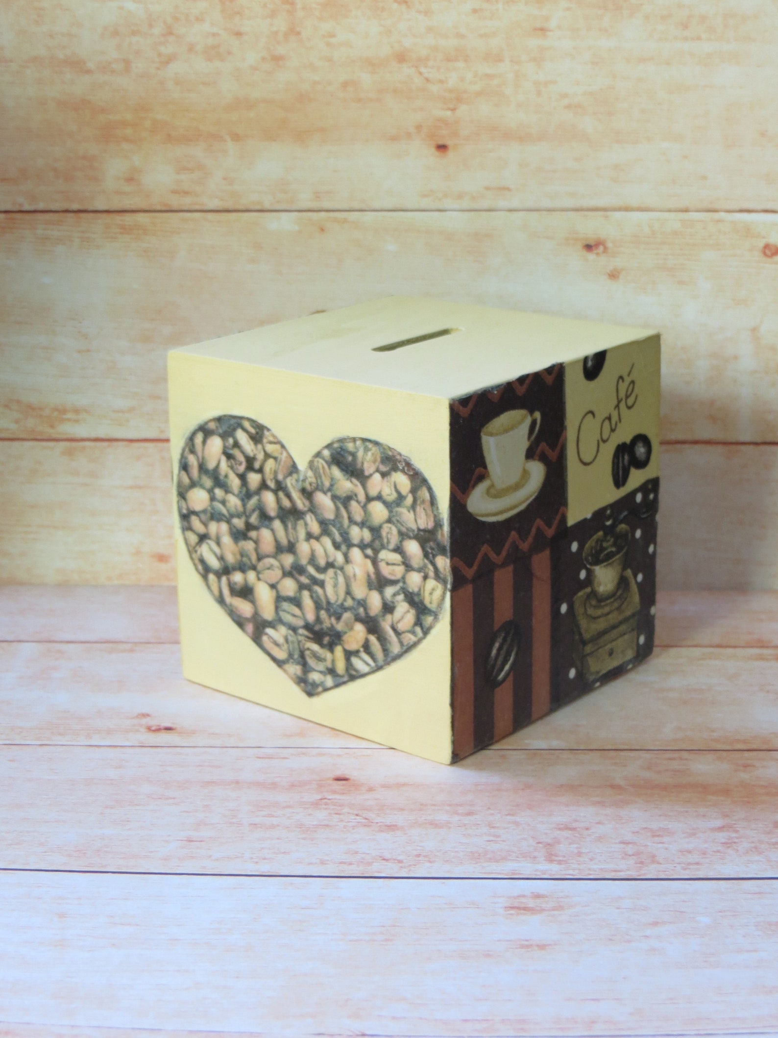 Money Box Coffee, Coffee Box - Etsy UK