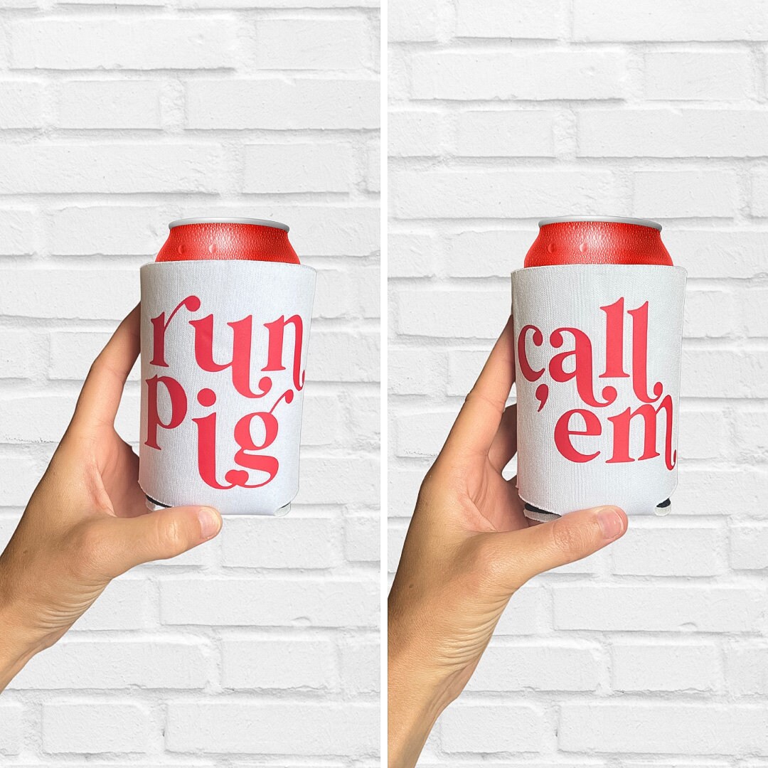 Arkansas Razorback Can Coolers - Set of 4, Arkansas Razorbacks Gift ...