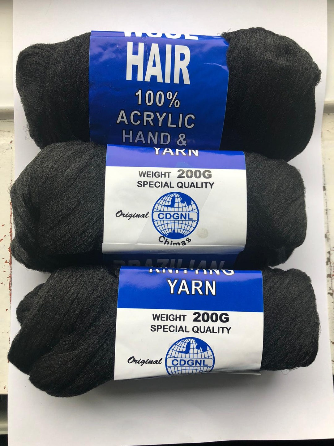 Brazilian Wool Hair Low Temperature, Synthetic for Braids, Plaits and ...