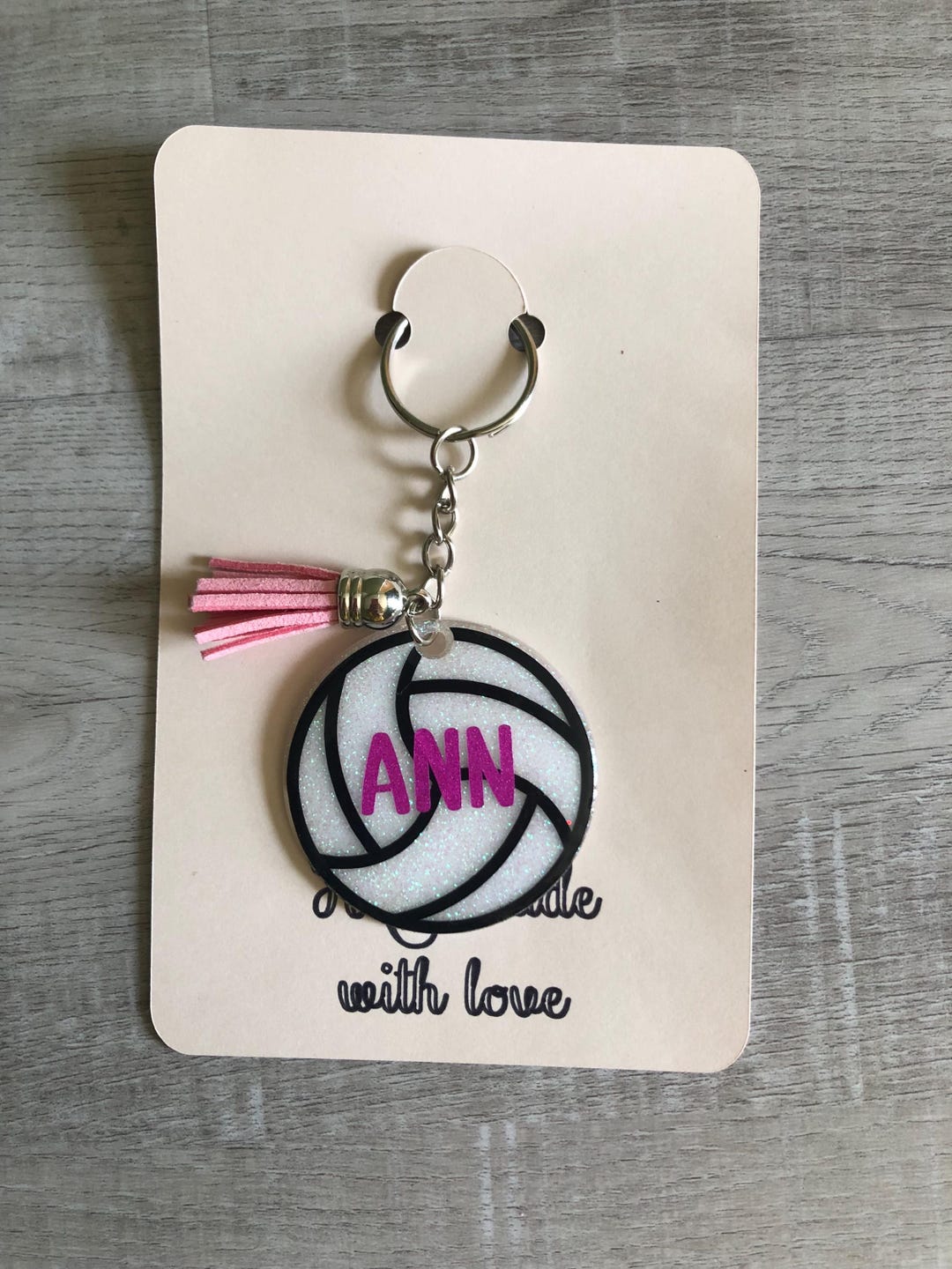 Personalized Sports Keychains - Etsy