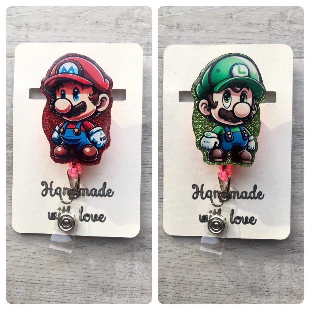 Chibi Brothers Badge Reel - Etsy