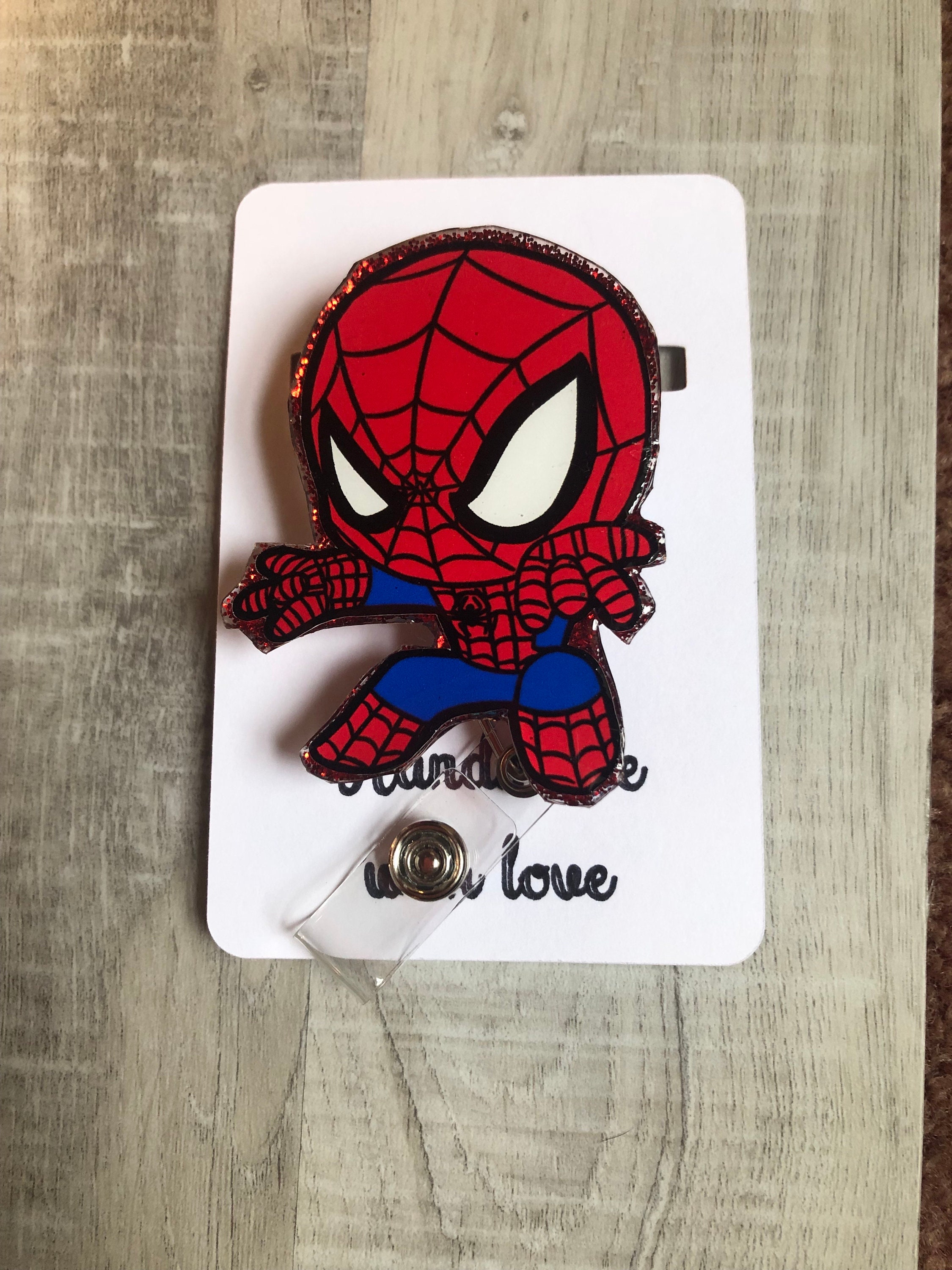 Marvel Superhero Badge Reels - Etsy
