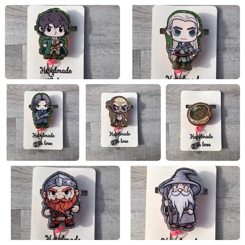 Earth Reel Badge - Etsy