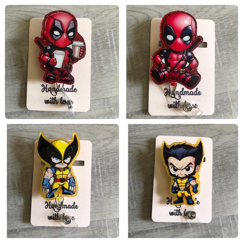 Deadpool and Wolverine Keychain - Etsy