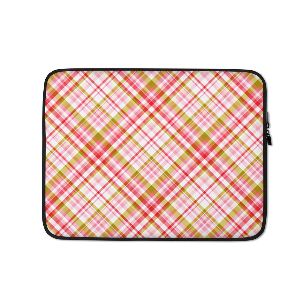 Plaid Laptop Sleeve, 13 Inch Laptop Sleeve, Back to School Gift, 13 ...