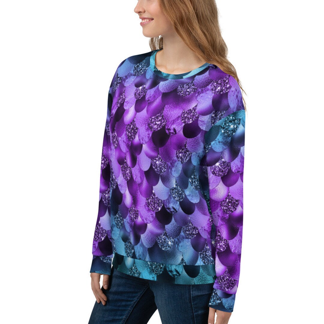 All Over Print Sweatshirt Water Drop Unisex Sweatshirt - Etsy UK