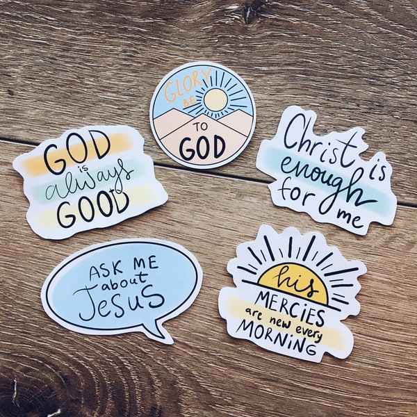 Jesus Stickers Pack - Etsy