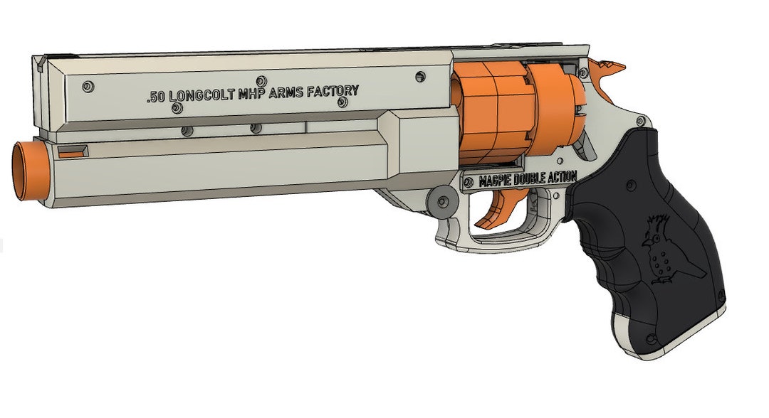 FILES ONLY --files for the Longcolt Variant for the Magpie Dart Blaster ...