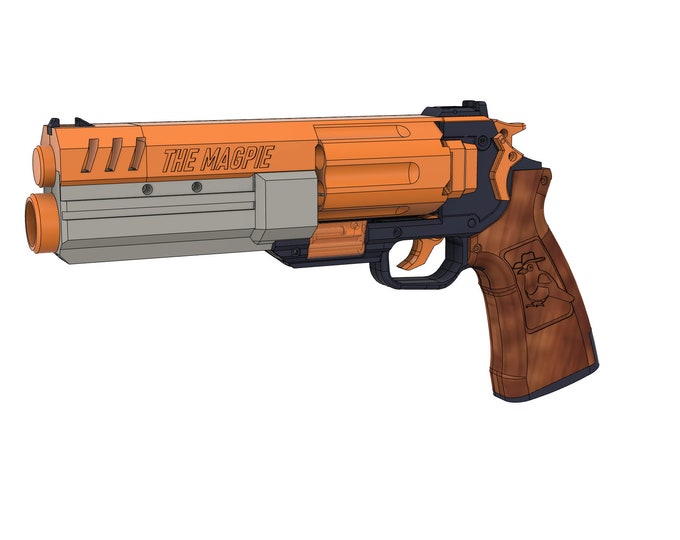 Magpie Full Length Dart - FILES ONLY - Etsy