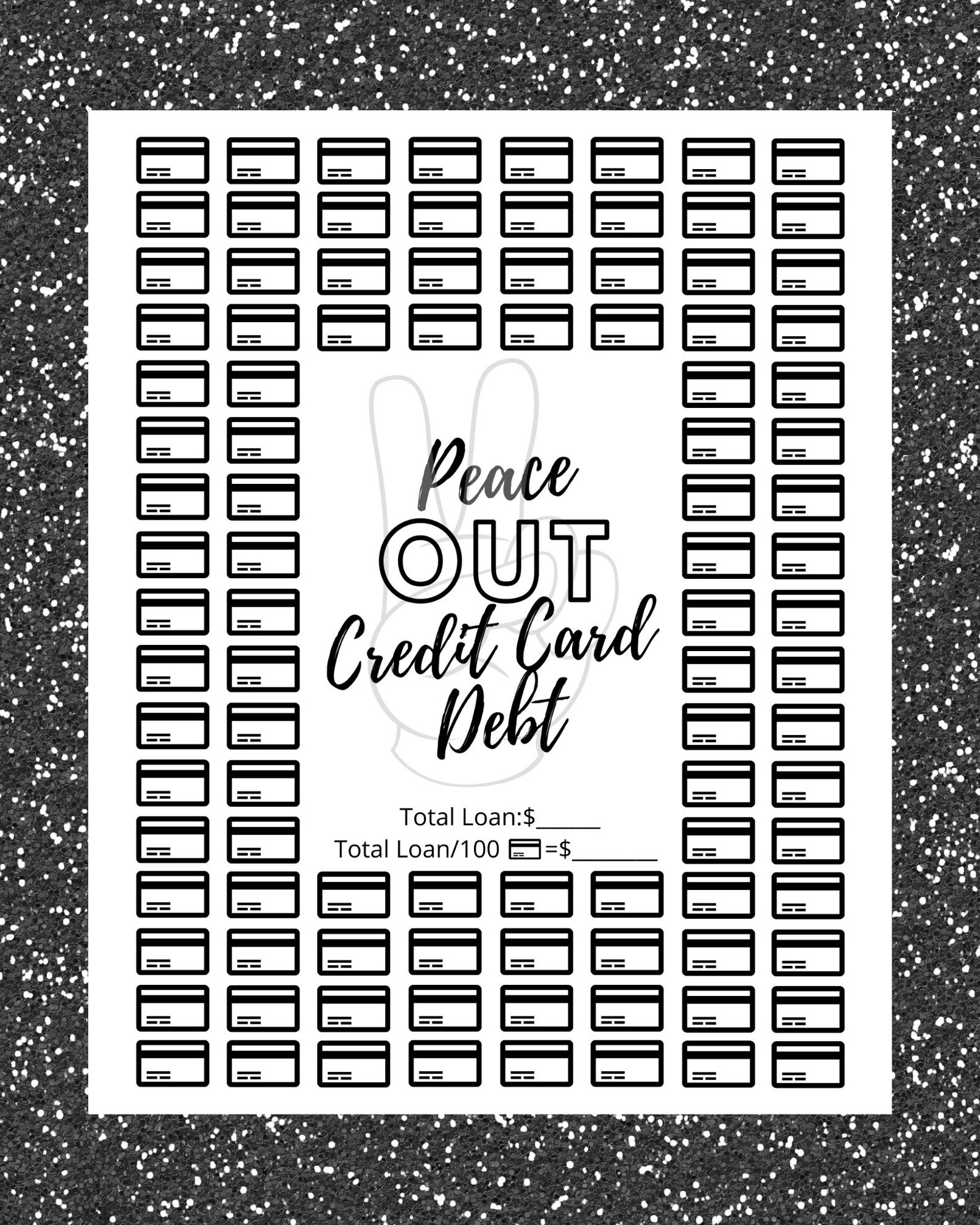 Credit Card Debt Tracker - Etsy