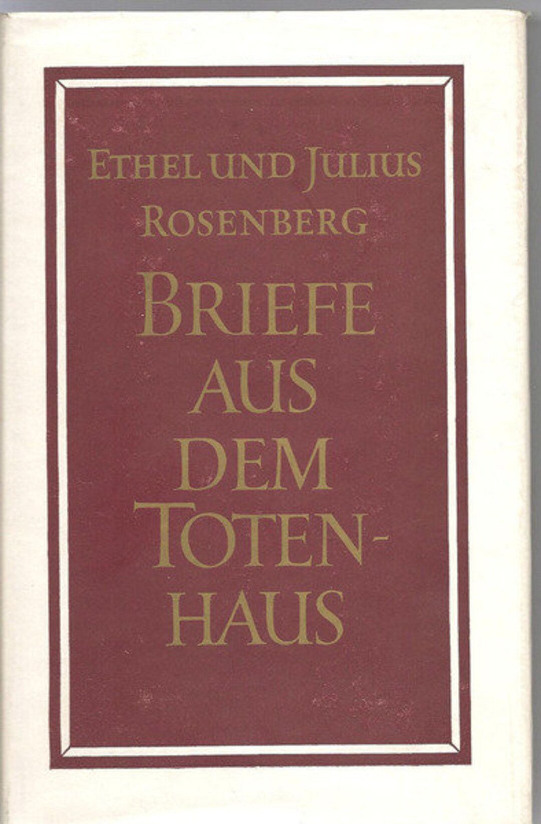 Rosenberg Letters From the House of the Dead 1954 - Etsy